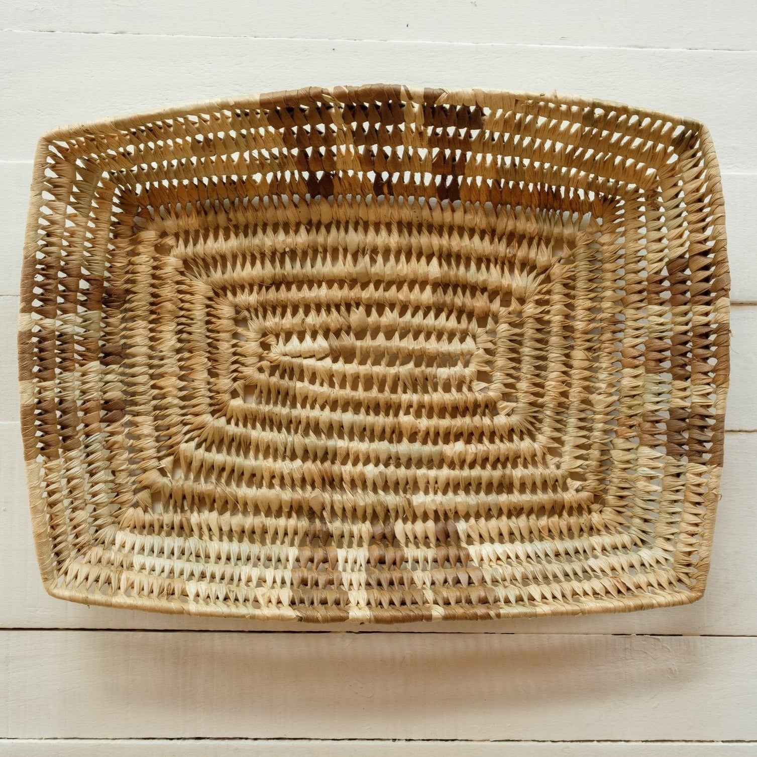 Kioa Sasa Voivoi Rectangular Tray Basket – Rise Beyond The Reef